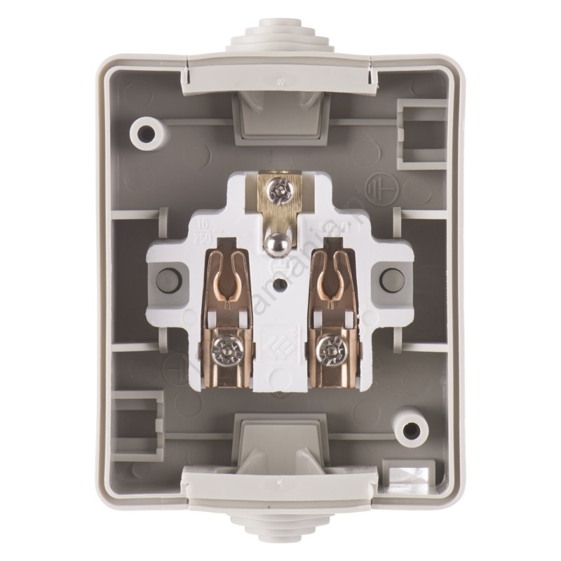 Tomada exterior FRENCH 250V/16A IP54 | Lampamania