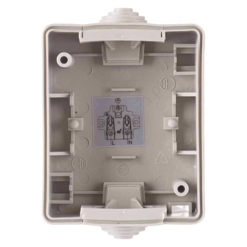 Tomada exterior FRENCH 250V/16A IP54 | Lampamania